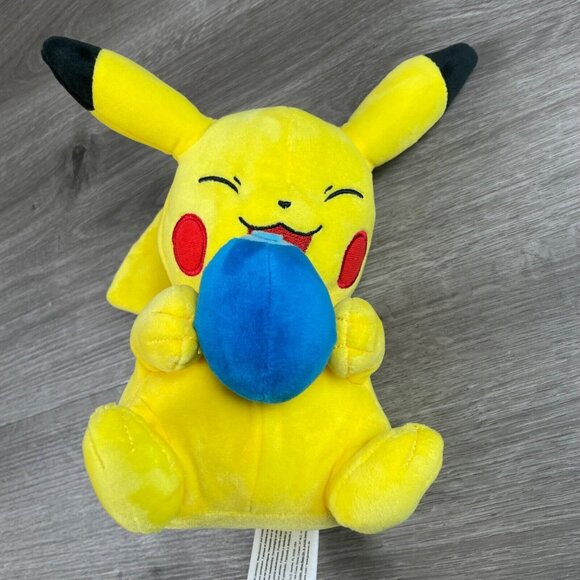 Pokemon | Toys | Pokemon Pikachu Spring With Oran Berry Small Plush ...